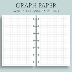 Graph Paper Inserts Grid Filler Paper Bullet Journal Pages - Etsy