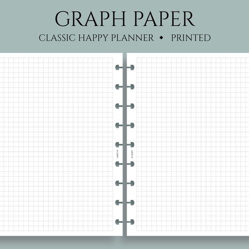 Graph Paper Inserts Grid Filler Paper Bullet Journal Pages - Etsy