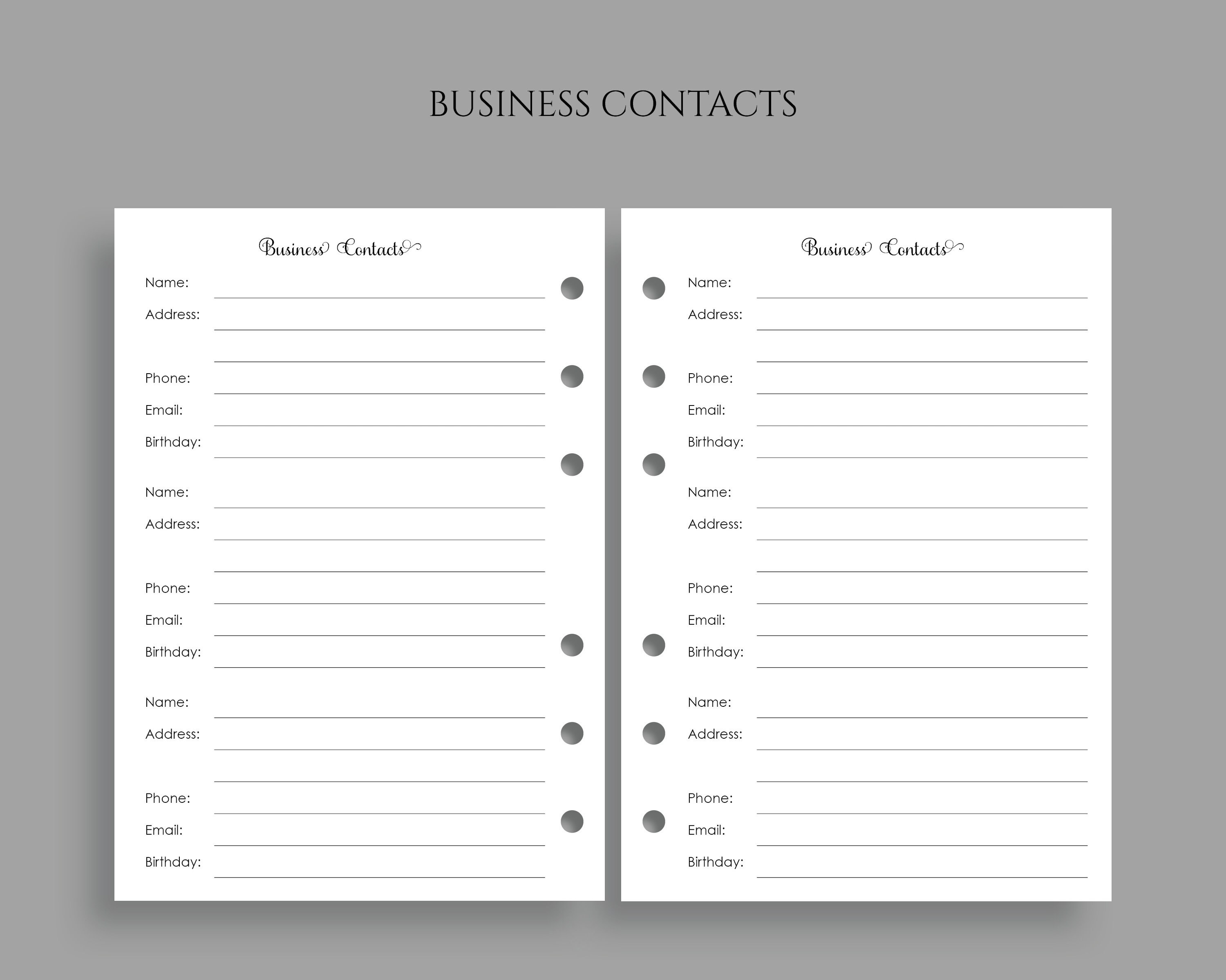 Address Book