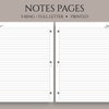 Address Book Inserts, Personal and Business Contacts Pages, Phone Book ...