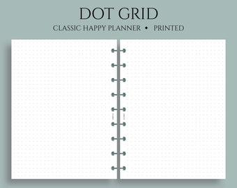 Dot Grid Inserts, Dotted Filler Paper, Bullet Journal Pages ~ Mini ...