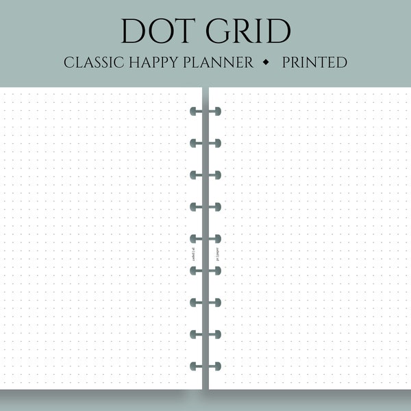 Dot Grid Paper - Etsy
