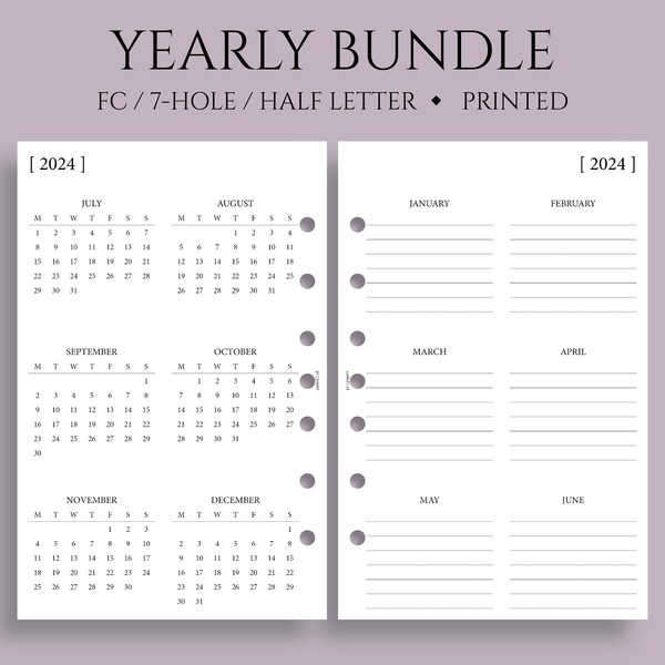 Year at a Glance - Etsy