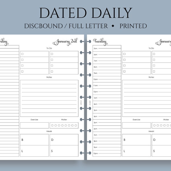 Discbound Planner - Etsy