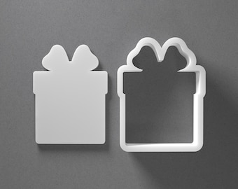 Gift Box Cookie Cutter Christmas Gift Cookie Cutter - Etsy