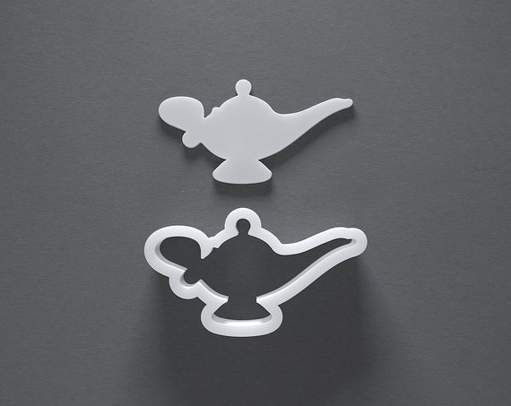 Genie Lamp Cookie Cutter From Mini to Large Polymer Clay | Etsy