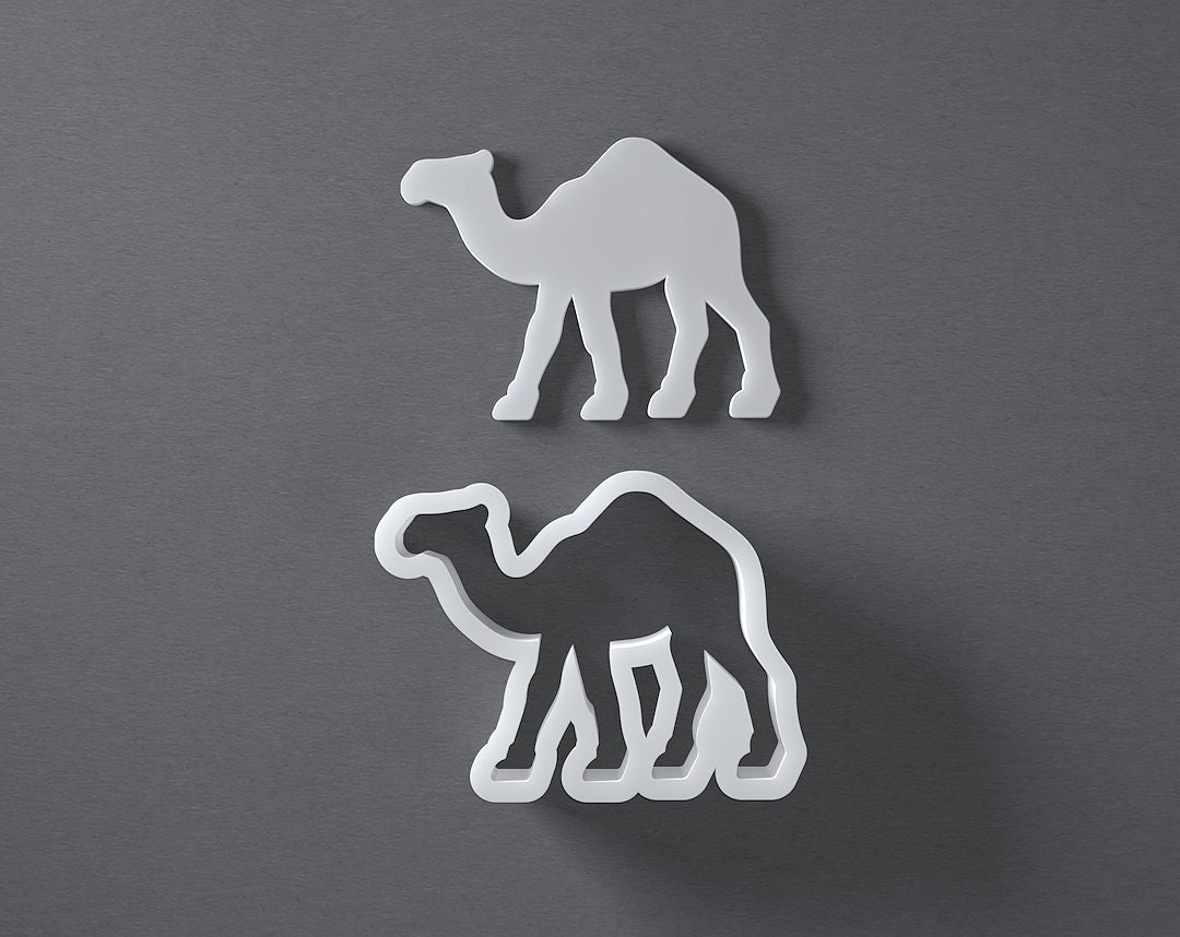 Camel Cookie Cutter From Mini to Large Animal Polymer Clay - Etsy