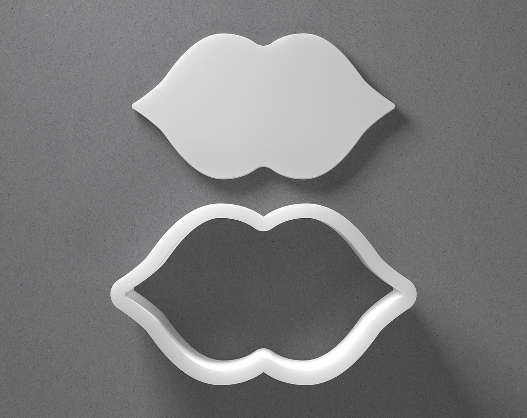 Kissing Lips Cookie Cutter - From Mini to Large - Polymer Clay Jewelry ...