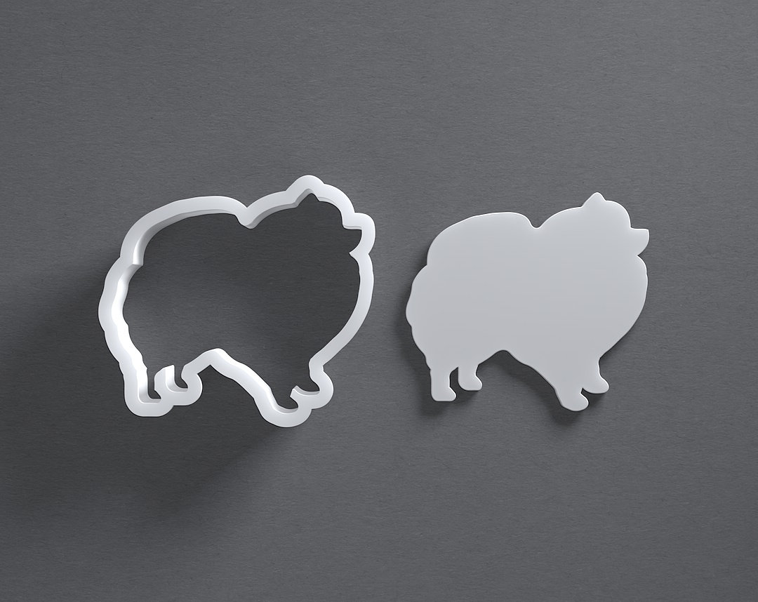 Pomeranian Dog Breed Cookie Cutter From Mini to Large - Etsy