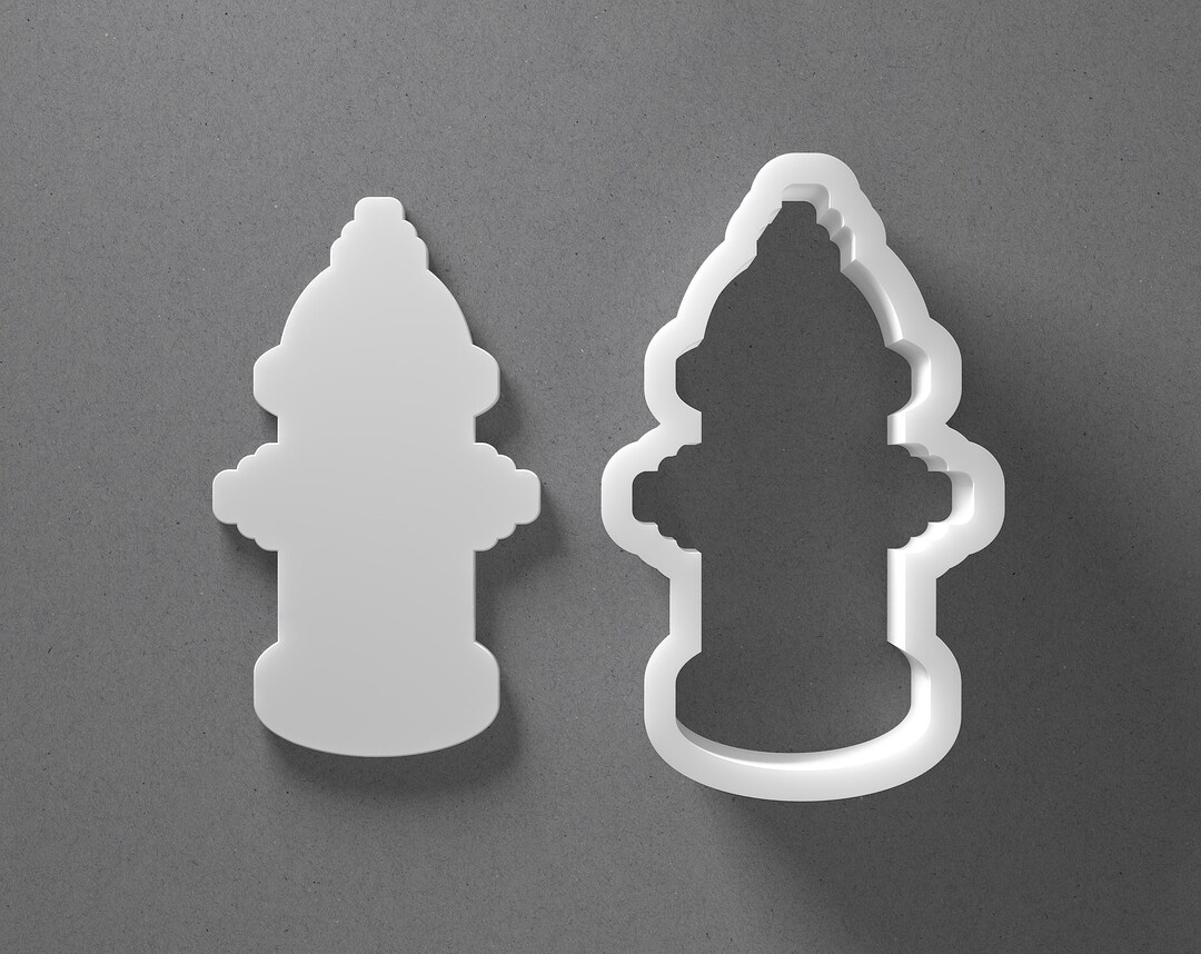 Fire Hydrant Cookie Cutter - From Mini to Large - Firefighter Gift ...