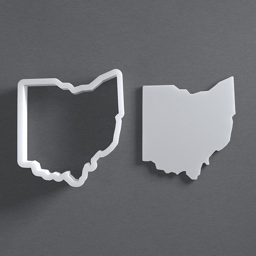 Ohio State Cookie Cutter From Mini to Large Polymer Clay - Etsy