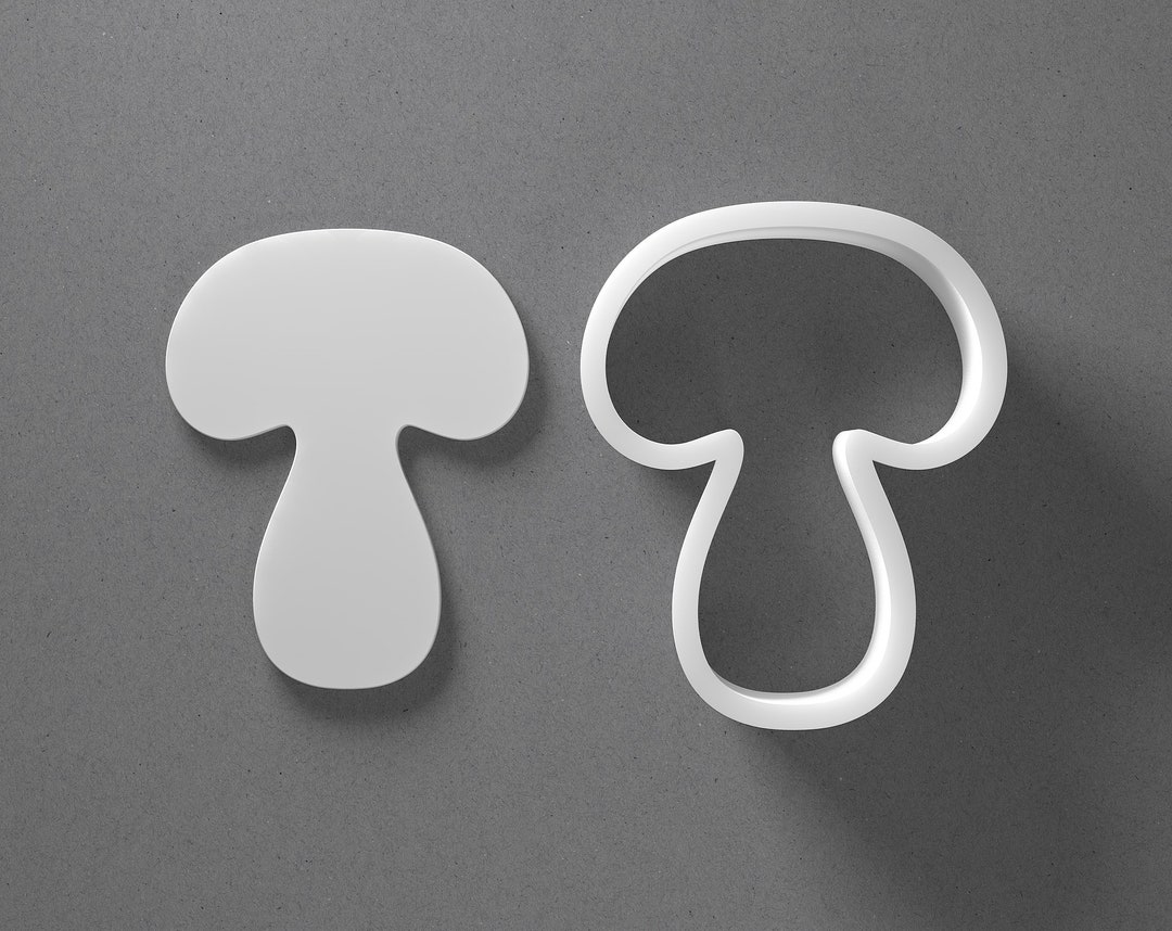 Mushroom Cookie Cutter - From Mini to Large - Fungus Fungi Polymer Clay ...