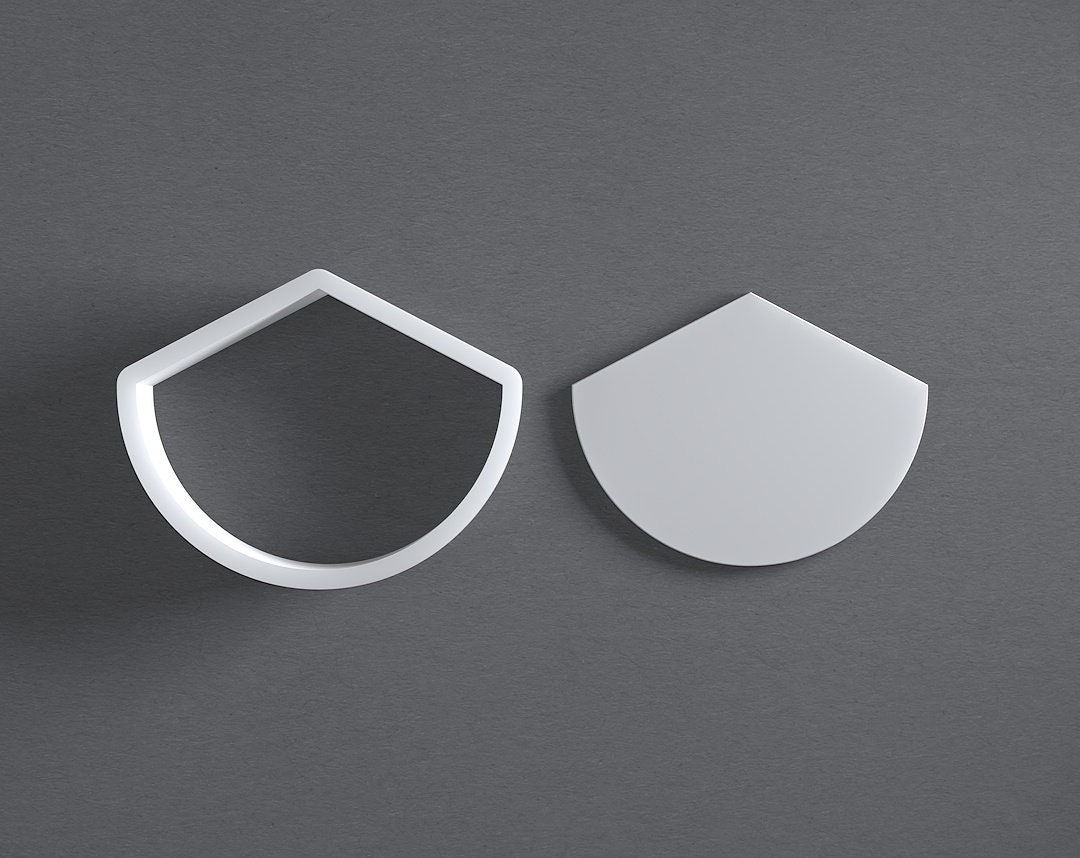 Circular Triangle Cookie Cutter From Mini to Large Rounded - Etsy