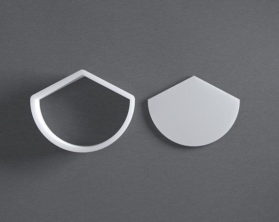 Circular Triangle Cookie Cutter From Mini to Large Rounded | Etsy