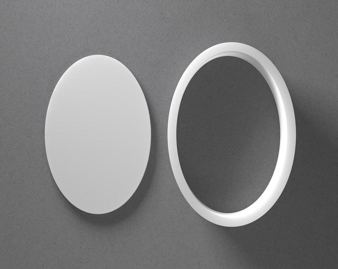 Oval Cookie Cutter - From Mini to Large - Circle Polymer Clay Jewelry ...