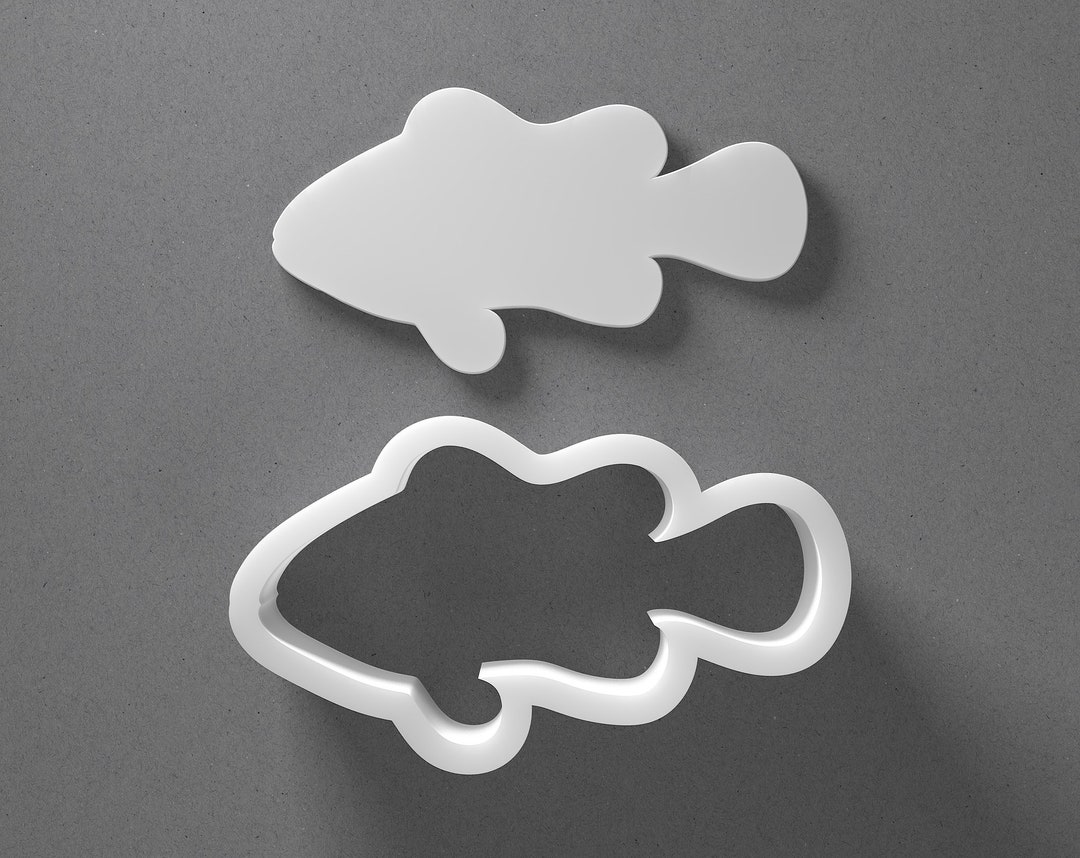 Clownfish Cookie Cutter - From Mini to Large - Fish Polymer Clay ...