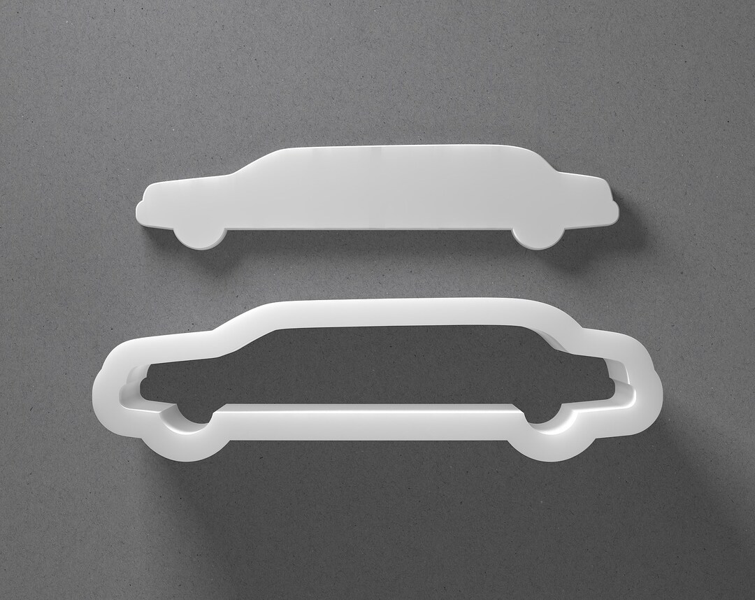 Limousine Cookie Cutter - From Mini to Large - Limo Car Polymer Clay ...