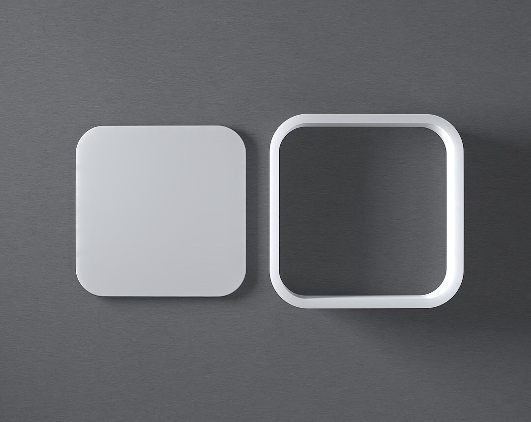 Rounded Square Cookie Cutter From Mini to Large Round - Etsy