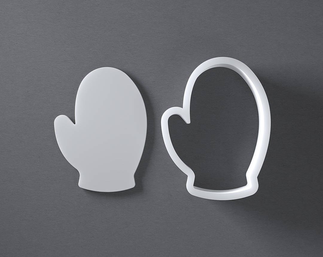 Mitten Cookie Cutter From Mini to Large Winter Glove | Etsy