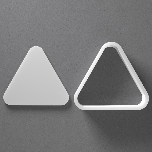 Round Corner Triangle Cookie Cutter - Etsy