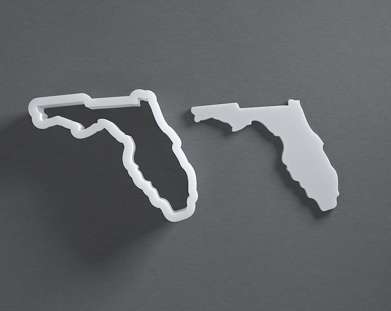 Florida State Cookie Cutter From Mini to Large Polymer - Etsy