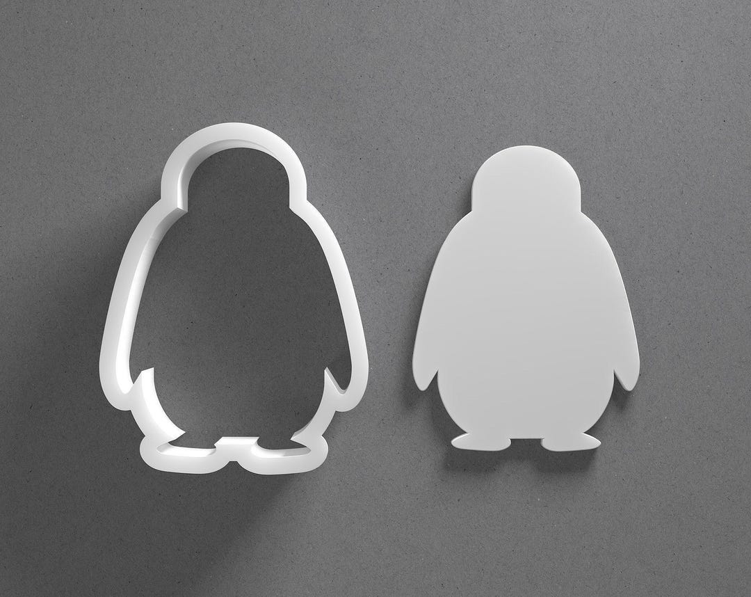 Standing Little Penguin Cookie Cutter & Animal Bird Polymer Clay ...