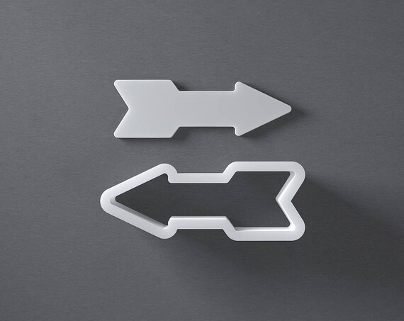 Arrow Cookie Cutter From Mini to Large Polymer Clay | Etsy