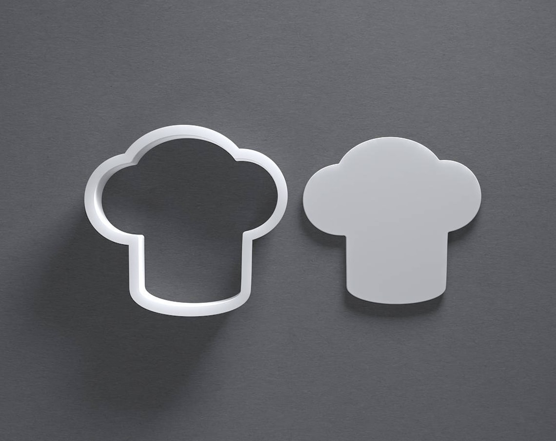 Chef's Hat Cookie Cutter From Mini to Large Toque - Etsy