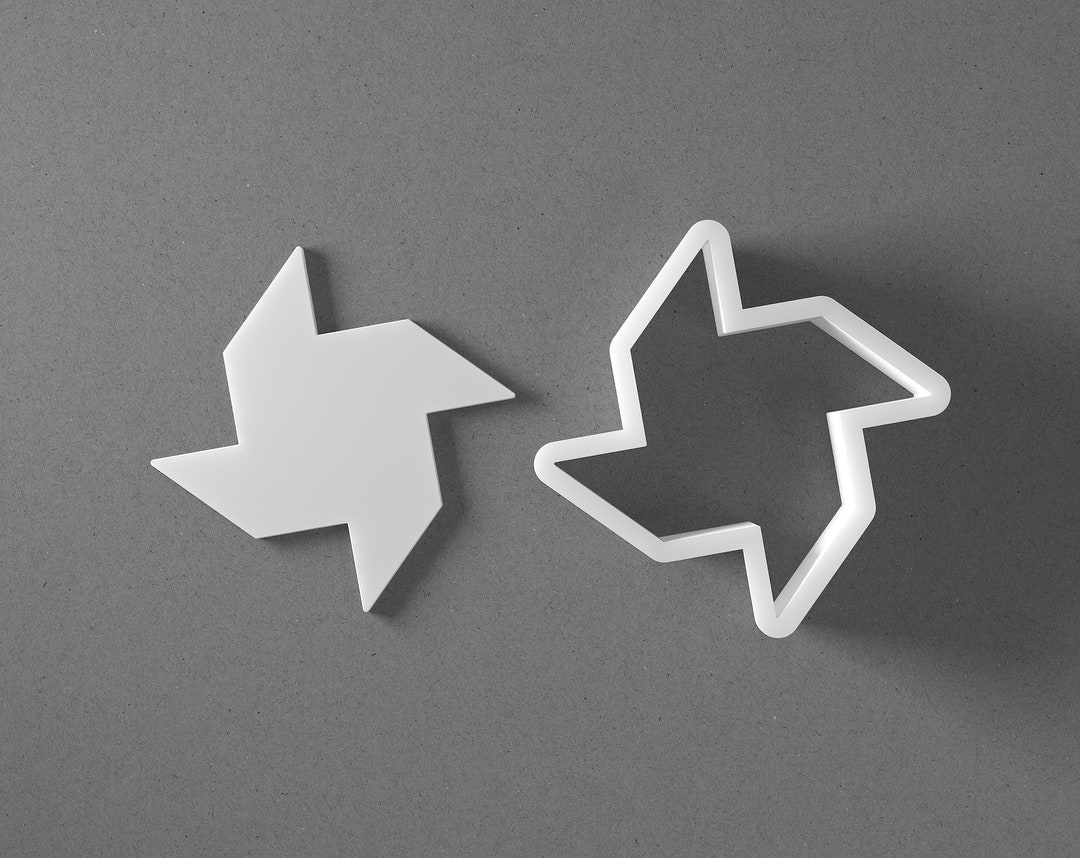 Pinwheel Cookie Cutter - From Mini to Large - Pin Wheel Polymer Clay ...