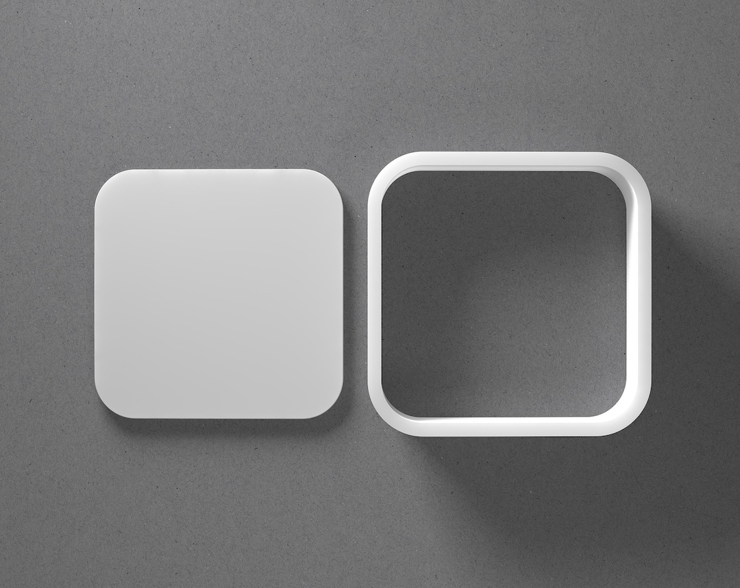 Rounded Square Cookie Cutter - From Mini to Large - Round Corners ...