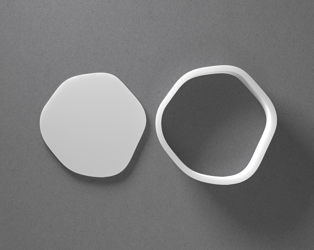 Organic Pebble Cookie Cutter - From Mini to Large - Oval Irregular ...
