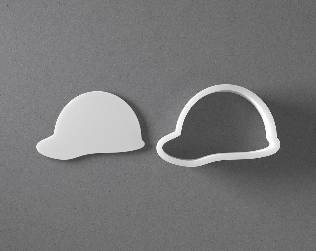 Hard Hat Cookie Cutter & Construction Worker Polymer Clay Earring ...