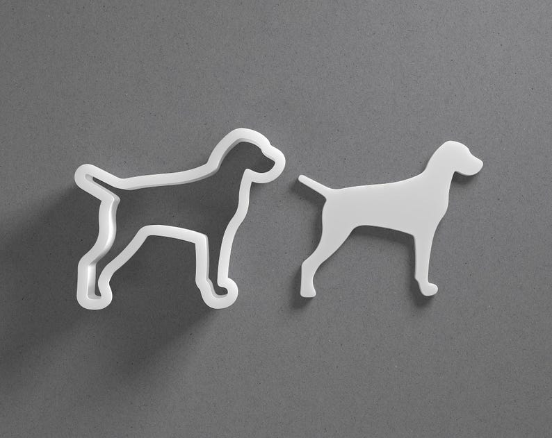 Vizsla Cookie Cutter & Dog Breed Polymer Clay Earring, Pottery Tool - Etsy