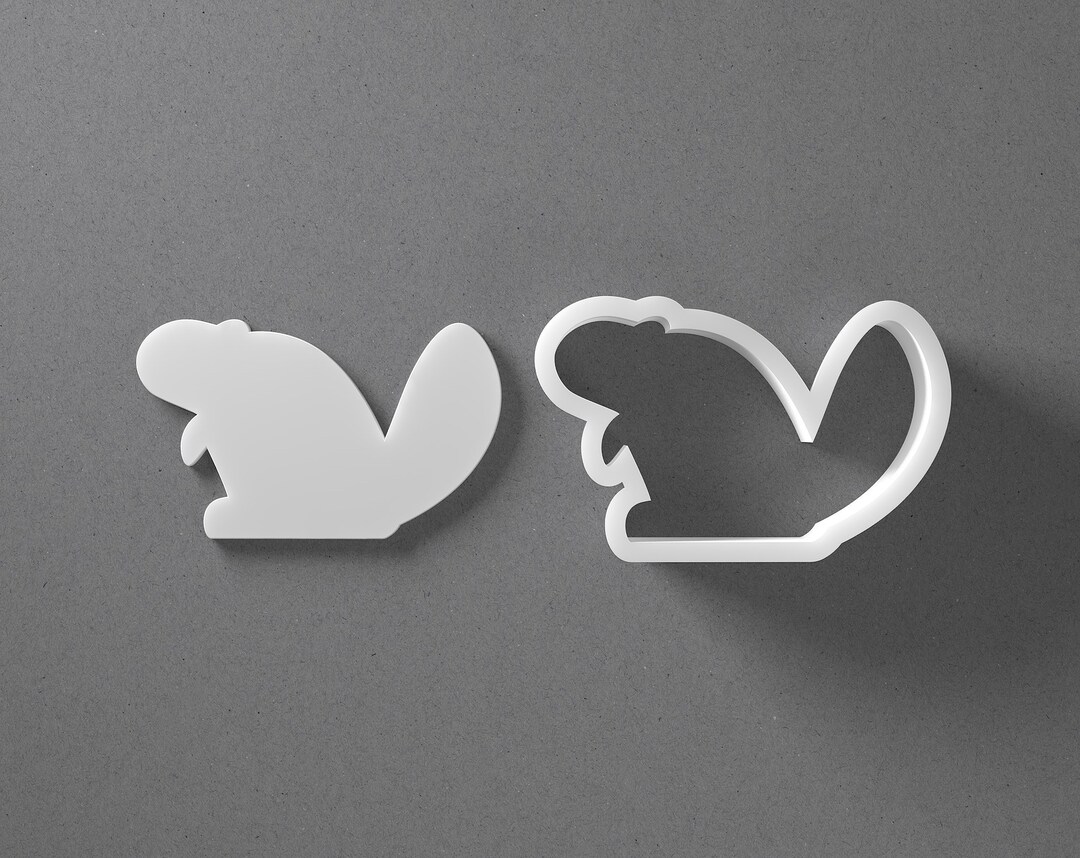 Beaver Cookie Cutter - From Mini to Large - Animal Polymer Clay Jewelry ...