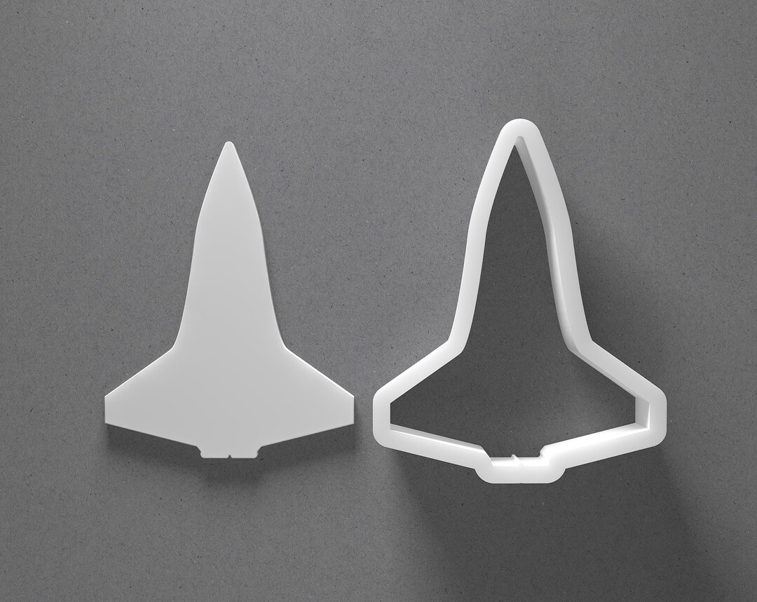 Space Shuttle Cookie Cutter - From Mini to Large - Rocket Spaceship ...