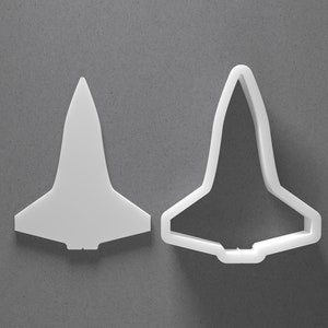 Space Shuttle Cookie Cutter - From Mini to Large - Rocket Spaceship ...