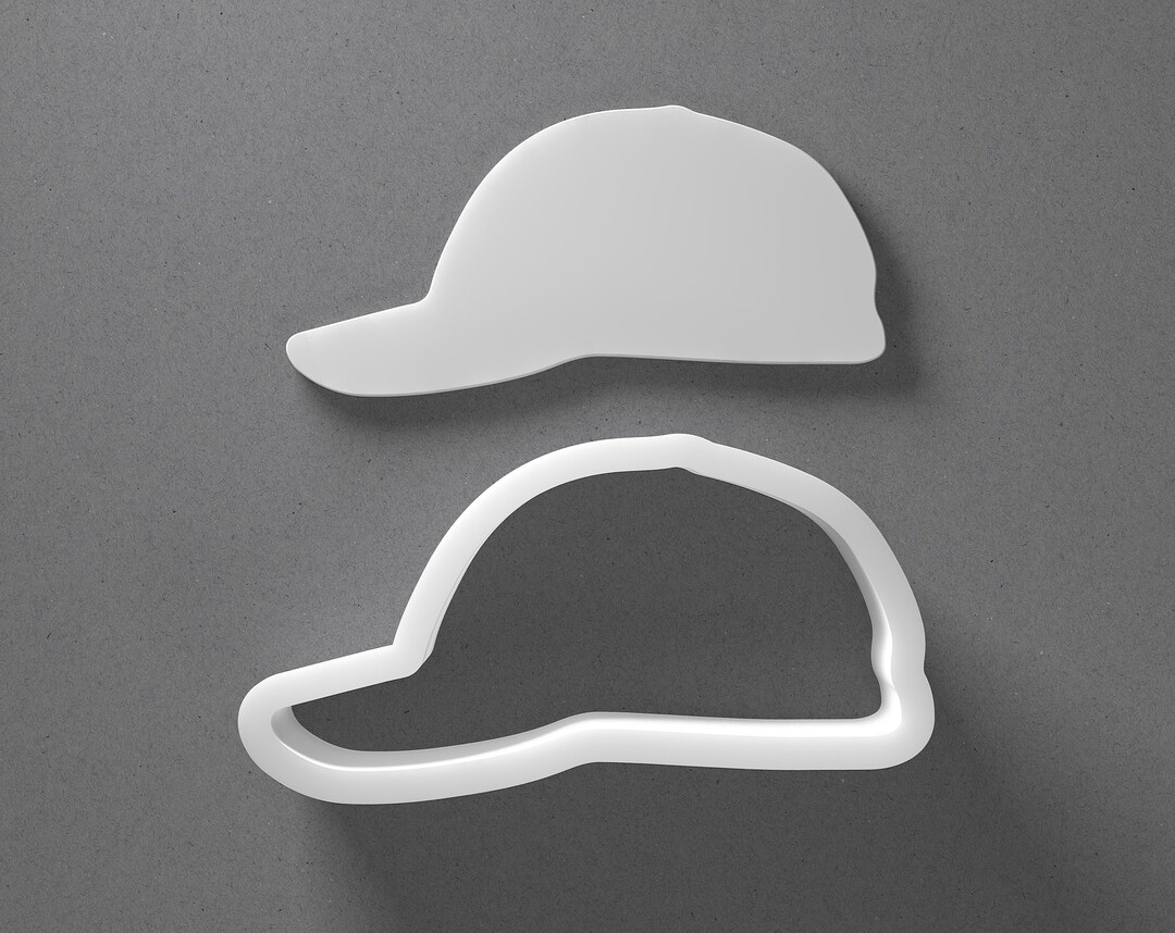 Baseball Cap Cookie Cutter From Mini to Large Hat Polymer Clay Jewelry ...