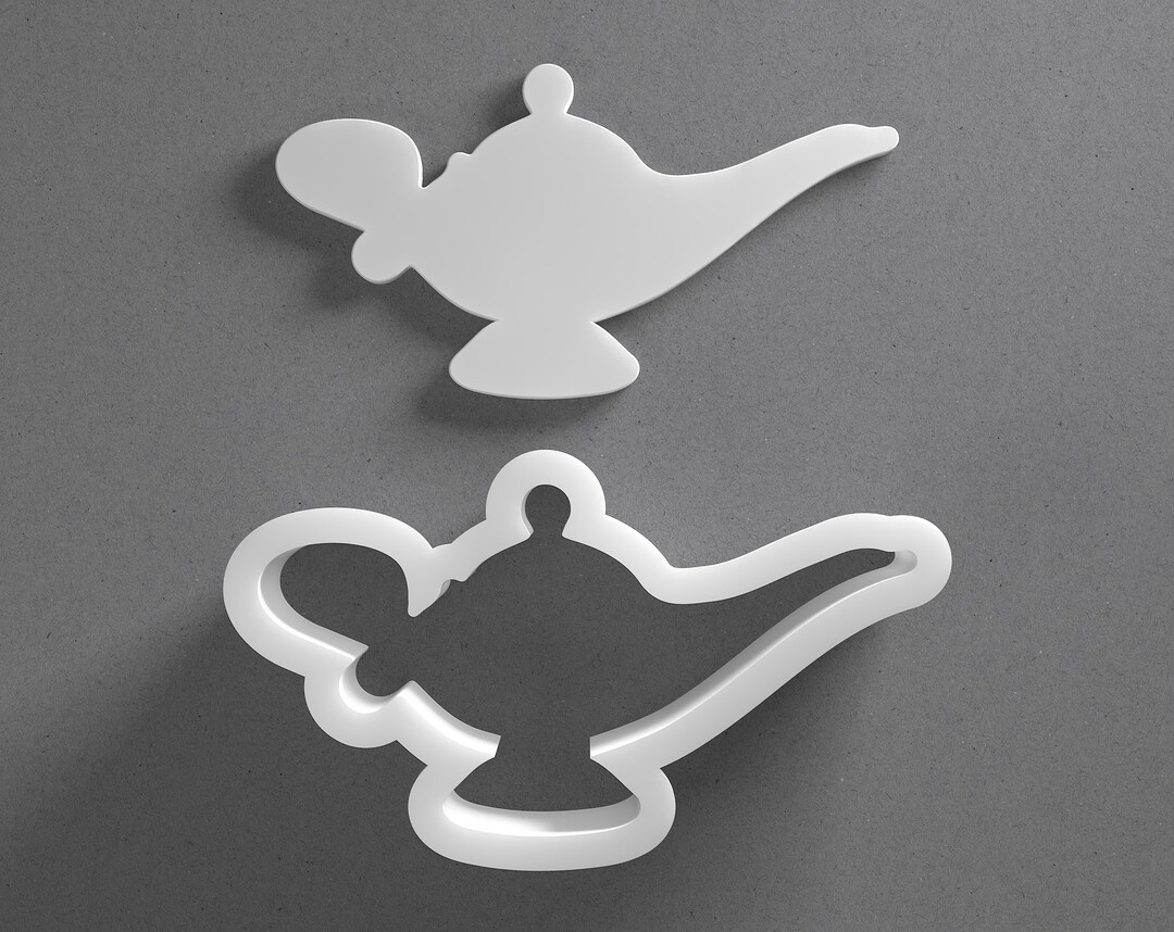 Genie Lamp Cookie Cutter - From Mini to Large - Polymer Clay Jewelry ...