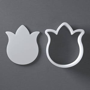 Tulip Flower Cookie Cutter From Mini to Large Easter | Etsy