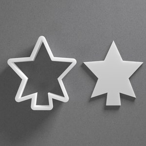 Christmas Tree Ornament Star Cookie Cutter From Mini to Large Xmas ...