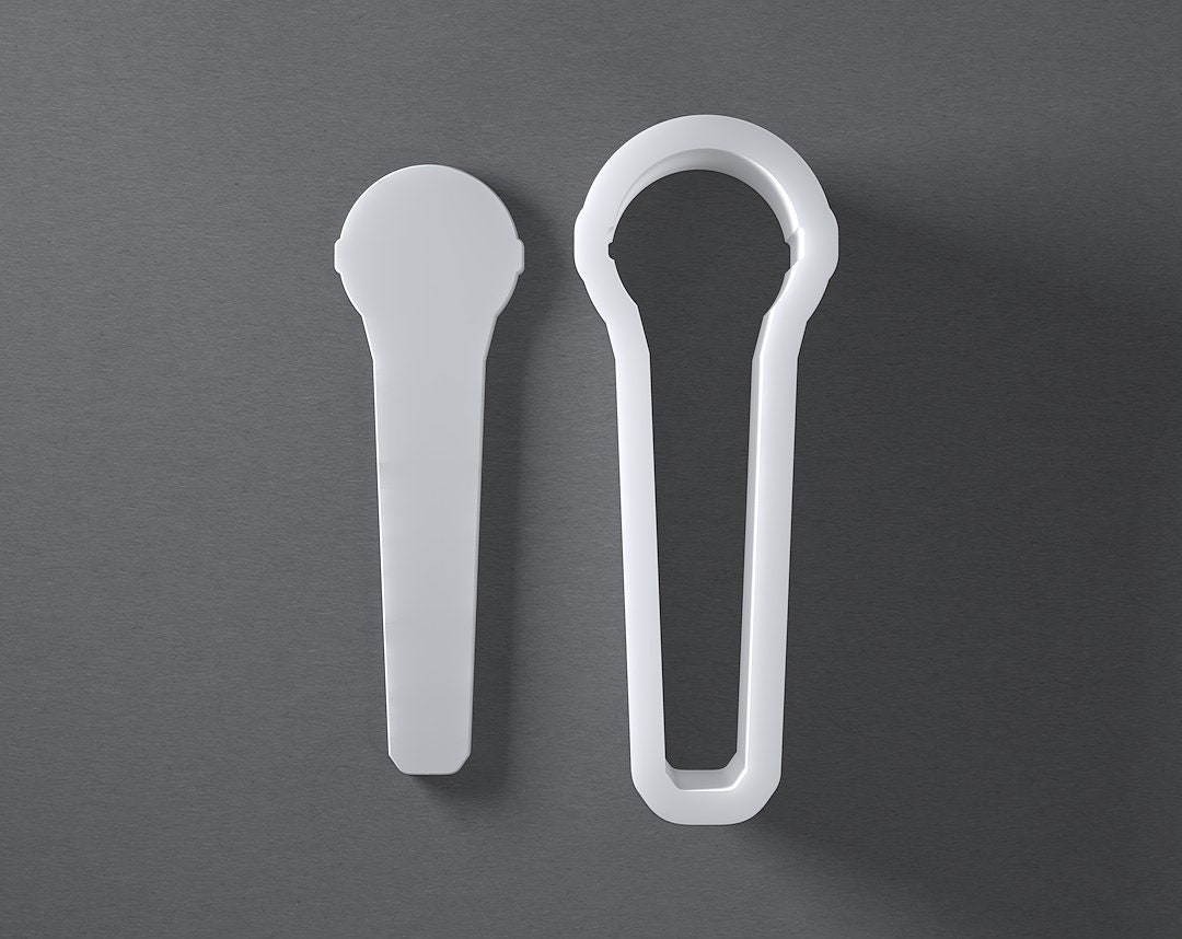 Microphone Cookie Cutter From Mini to Large Singer Gift - Etsy