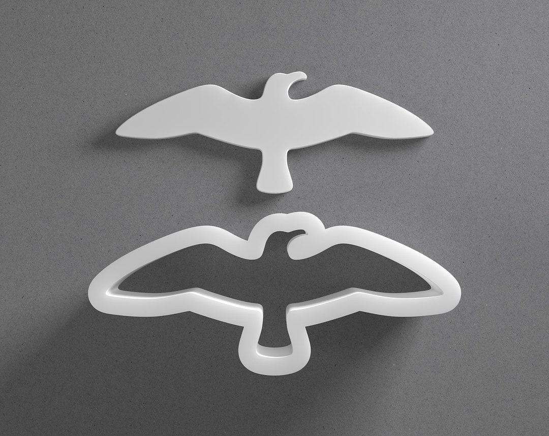 Seagull Bird Cookie Cutter - From Mini to Large - Animal Polymer Clay ...