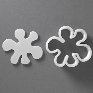 Paint Blob Splash Splatter Cookie Cutter - From Mini to Large - Polymer ...