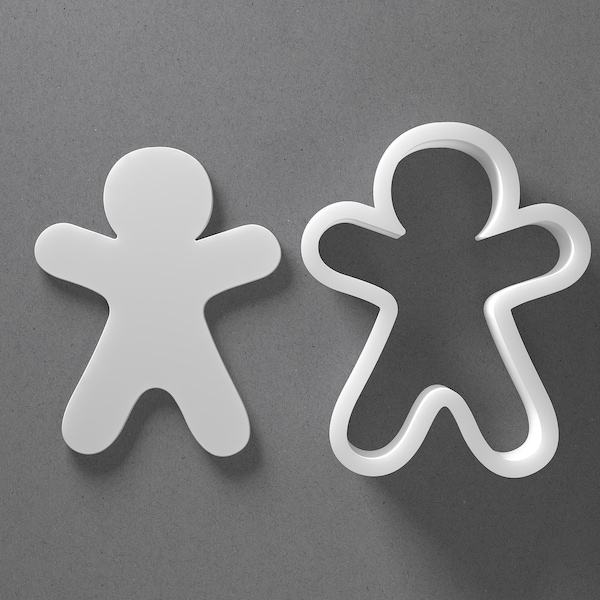 Plastic Gingerbread Man Cookie Cutter - Etsy