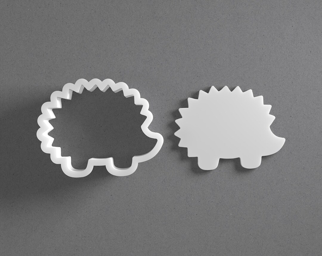 Hedgehog Cookie Cutter - From Mini to Large - Hedge Hog Polymer Clay ...