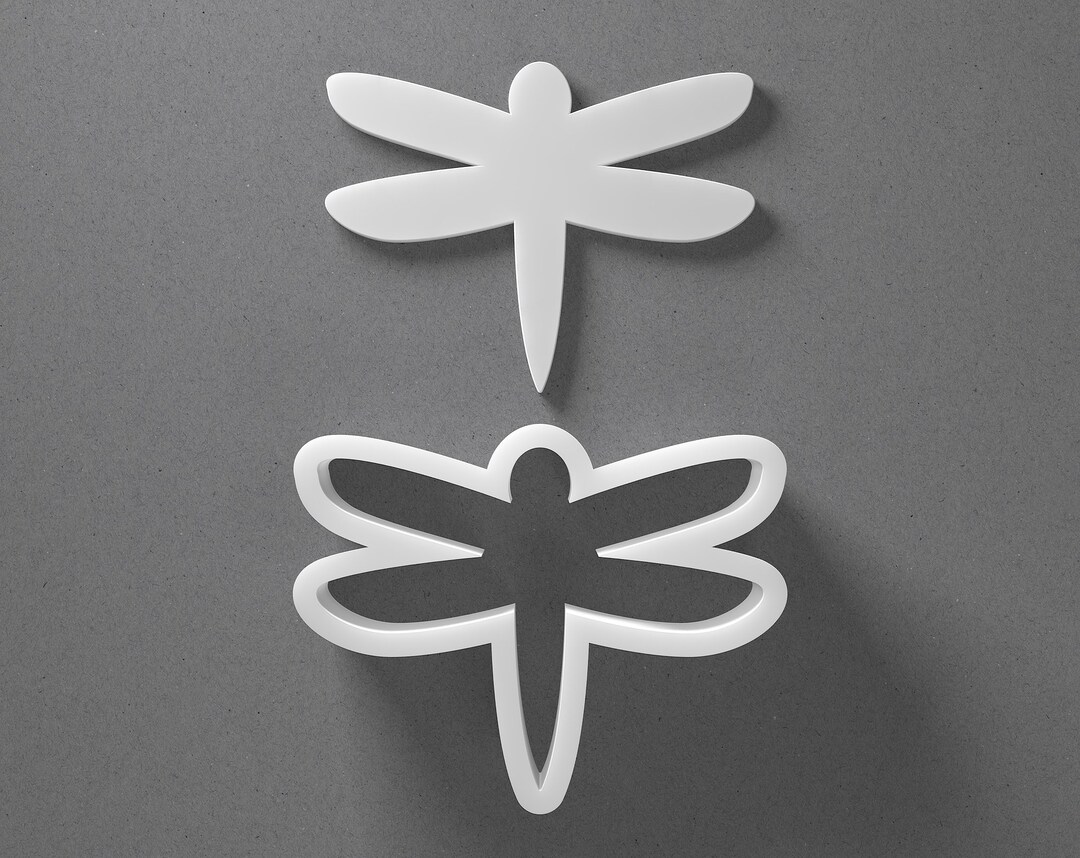 Dragonfly Cookie Cutter - From Mini to Large - Moth Insect Butterfly ...