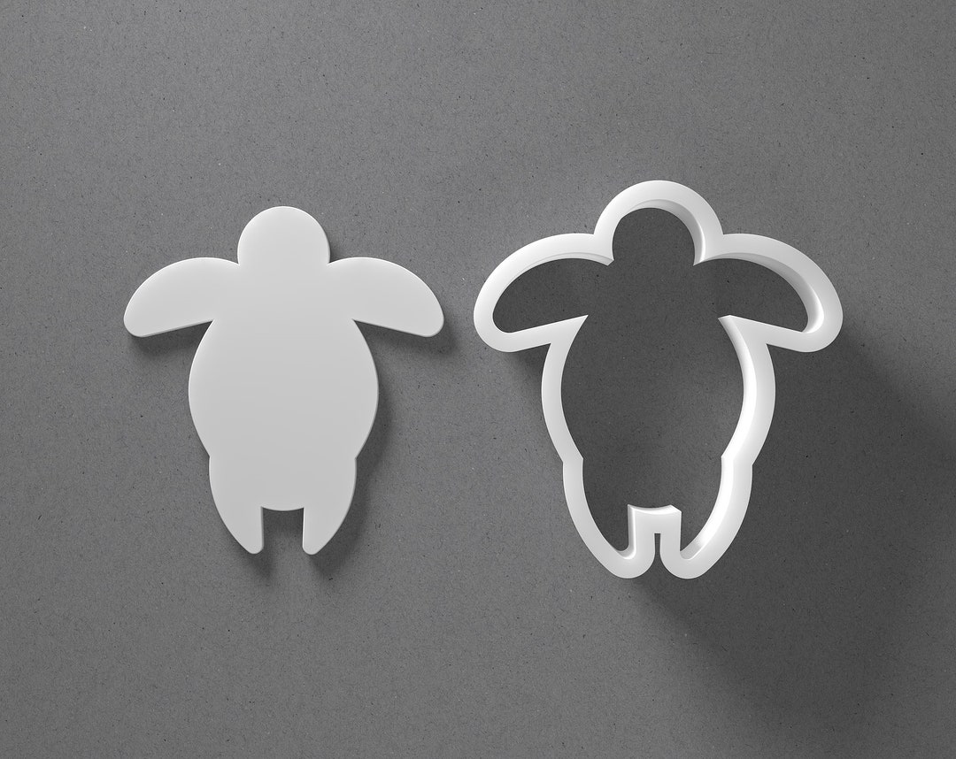Swimming Turtle Cookie Cutter From Mini to Large Tortoise Sea Ocean ...