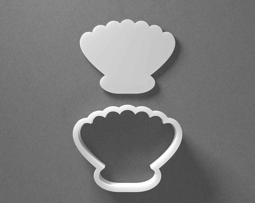 Seashell Clam Shell Cookie Cutter - From Mini to Large - Scallop Sea ...