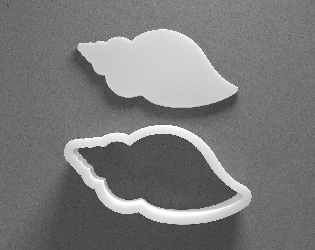 Seashell Cookie Cutter & Sea Clam Shell Polymer Clay Earring, Pottery ...