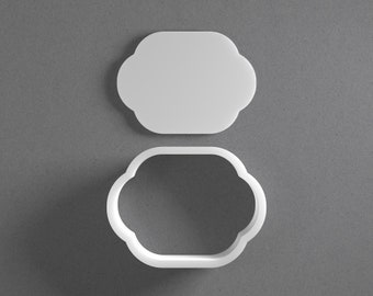 Plaque 14 Cookie Cutter Outline SHARP EDGES FAST Shipping - Etsy